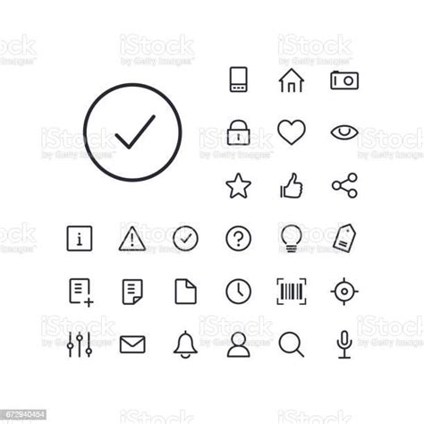 흰색 바탕에 설정에 성공 아이콘입니다 웹 및 모바일 애플 리 케이 션에 사용 하 여 범용 선형 아이콘 그래픽 사용자 인터페이스에