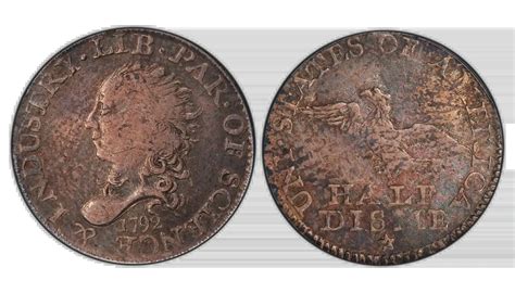 1792 Dime Vs Half Disme Value History And Collectors Guide
