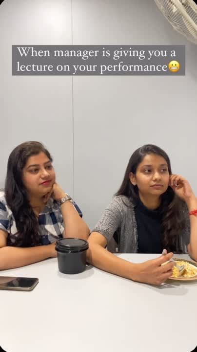 Instait Technologies On Linkedin When Manager Is Giving You A Lecture On Your Performance😬