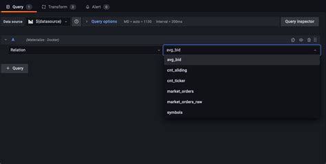 github sd2k grafana materialize datasource a grafana datasource for