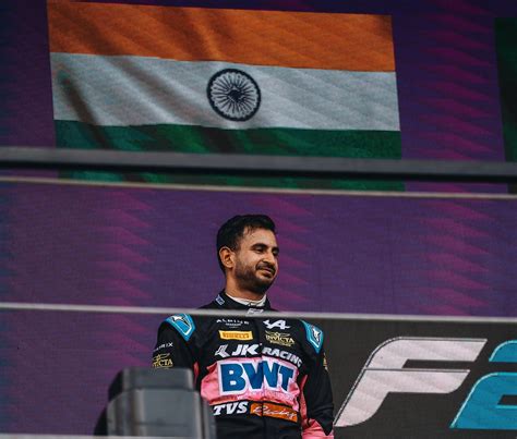 Indian Formula 2 Driver Kush Maini Believes Over 1 Lap Theres No One Quicker Than Me His