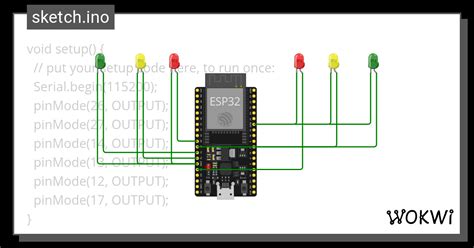 Wokwi Online ESP STM Arduino Simulator