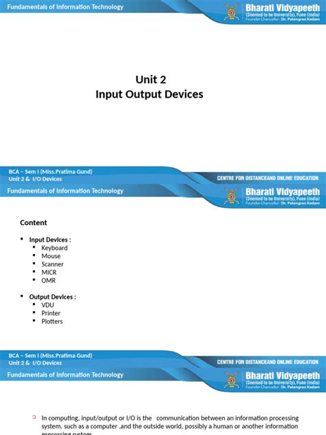 fit ol unit 2 input output pdf