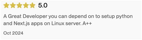 Muhammad Uzair On Linkedin Linux Nextjs Python Vps