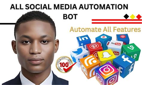 Develop All Social Media Automation Bot Tiktokfacebookinstagram Bot