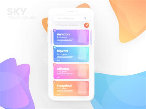 Profile UI By Aakash Sarvaiya On Dribbble