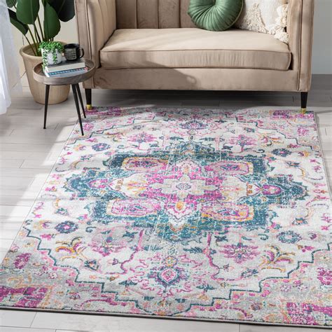 Well Woven Paloma Taura Traditional Bohemian Fuchsia 710 X 910
