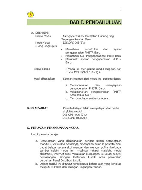 Mengoperasikan Phbtr Baru Pdf Sains And Matematika Komputer