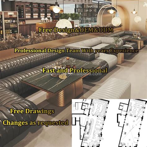 U Shape L Shape Hotel Lounge Bar Couches Sofa Set For Sale