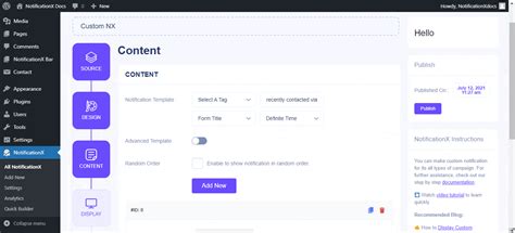 How To Create Custom Notification With Notificationx Notificationx