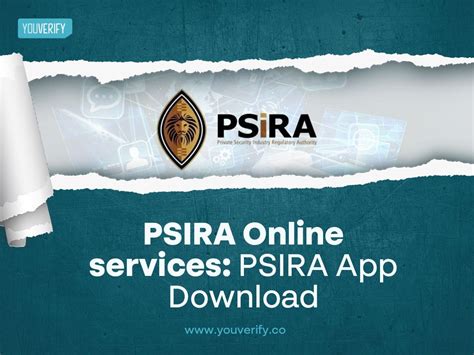 Psira Online Services Psira App Download