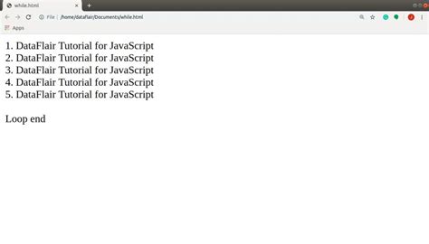 JavaScript Loops Learn To Implement Various Types Of Loop Statements DataFlair