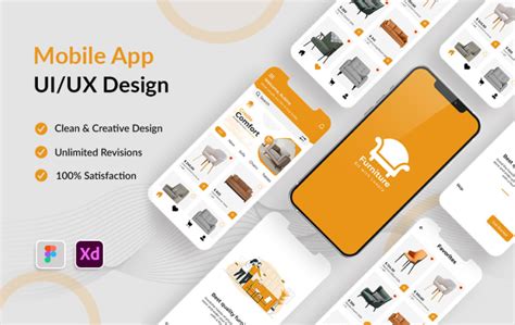 Do Creative Mobile App Ui Ux Design By Rubina Noor Fiverr
