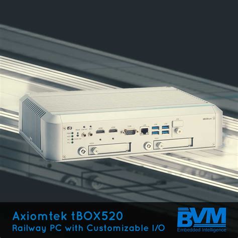 Axiomtek TBOX520 Railway PC With Customizable I O BVM Ltd