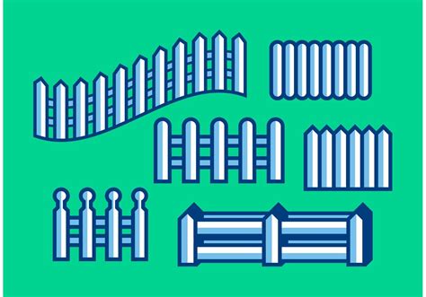 Minimalistic Picket Fence Vectors 89281 Vector Art At Vecteezy