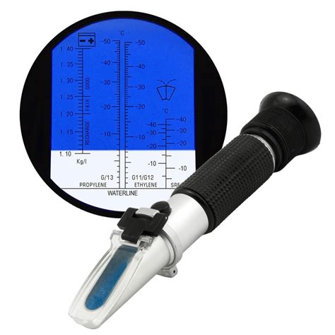 Automotive Refractometer For Ethylene Propylene Glycol Antifreeze An