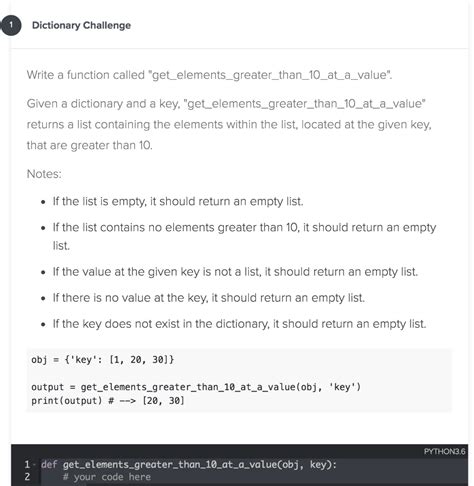Solved Dictionary Challenge Write A Function Called Chegg