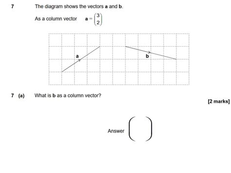 Column Vectors Gcse Maths Exam Questions Teaching Resources