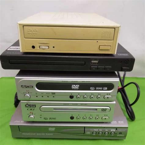 【ジャンク品 まとめ売り】dvdプレーヤー Dvd Avox Ck 1 Ads 300v Ads 200s Dvdj 2152 Dxアンテナ