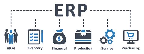 erp icon vector illustration erp enterprise resource planning