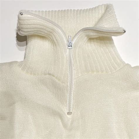 Vintage Zip Up Turtle Neck This Is Meant To Be Worn Depop