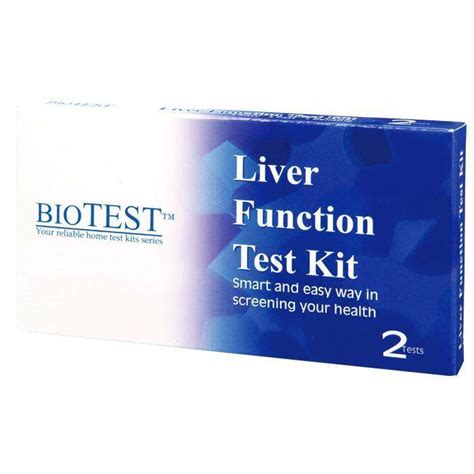 Biotest Liver Function Test Kit Exp190124 Lazada