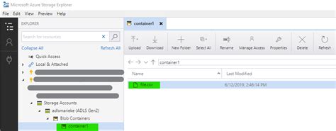 Access To Azure Data Lake Storage Gen 2 From Databricks Part 1 Quick