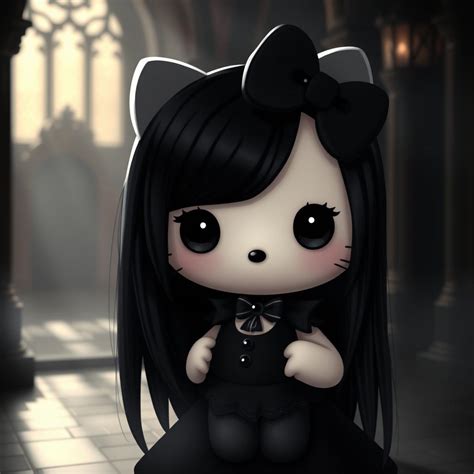 Gothic Hello Kitty A Dark Twist On A Classic Icon