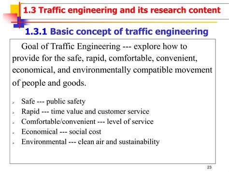 1 1 Introduction To Traffic Engineering Ppt