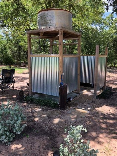 Pin By Paula Kapcsos On Cabin Outdoor Shower Diy Outdoor Bathroom Design Outdoor Bathrooms