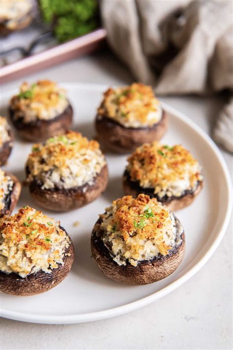 Stuffed Mushrooms Recipe Kristines Kitchen