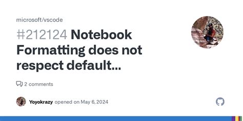 Notebook Formatting Does Not Respect Default Formatters On Save On Execution · Issue 212124