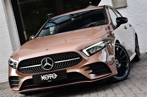 Rose Gold Mercedes Benz A Class W177
