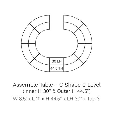 Assemble Table 3′ X 3′ C Shape Sun Tent Assemble Table 3′ X 3′ C Shape Sun Tent
