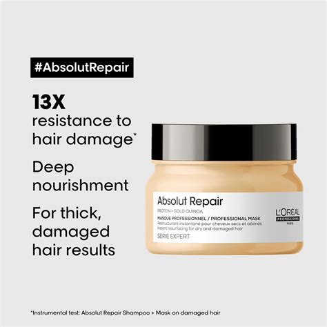 Loreal Professional Absolut Repair Lipidium Masque 250ml Envi