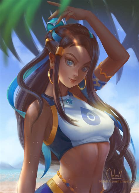 Nessa Pokémon Nessa Pokémon Rurina Pokemon Trainers Pokemon Trainers