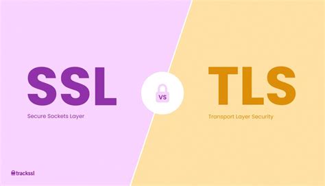 tls vs ssl similarities and differences between ssl and tls