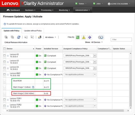 update the lenovo bmc switch thinkagile sx for microsoft azure stack