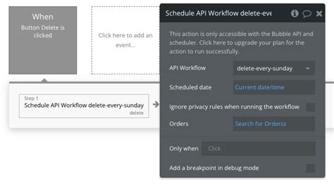 Recursive Workflows Delete List Of Records Every Sunday Questions Bubble Forum