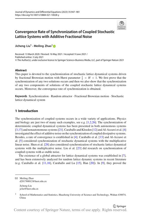 Convergence Rate Of Synchronization Of Coupled Stochastic Lattice Systems With Additive
