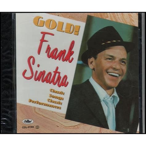 Frank Sinatra Gold Classic Songsclassic Performances Music Cd