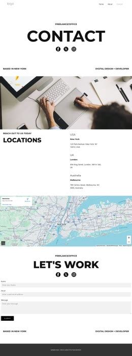 amazing portfolio css template by nicepage