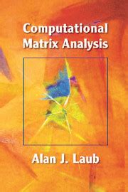 Computational Matrix Analysis Numerical Analysis Cambridge University Press