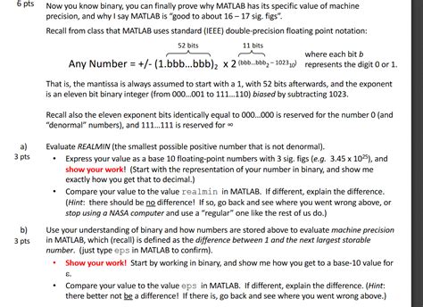 Pts Now You Know Binary You Can Finally Prove Why Chegg Com