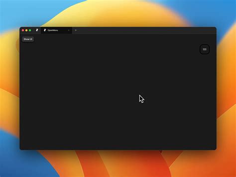 Openmenu By Tran Mau Tri Tam On Dribbble