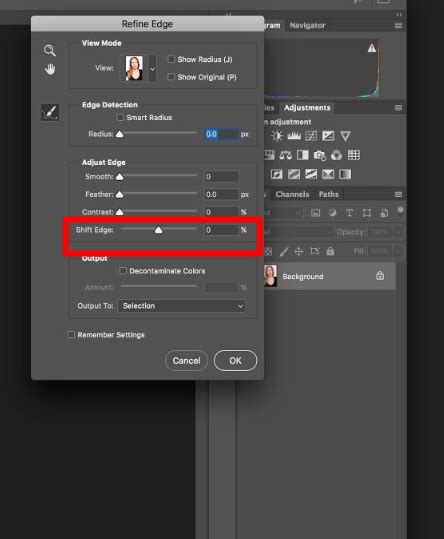 Solved Select And Mask Tool Acting As Eraser Tool In Phot Adobe