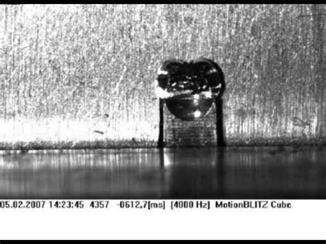Ultra Sensitive High Speed Buffer Camera Crimp Process Behaviour Of A Cable Strand YouTube
