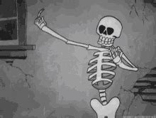 Waving Skeleton S Tenor