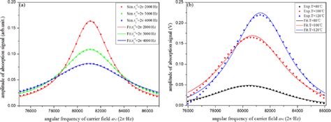 Measurements Of The Absorption Signal Of The Magnetometer By The A