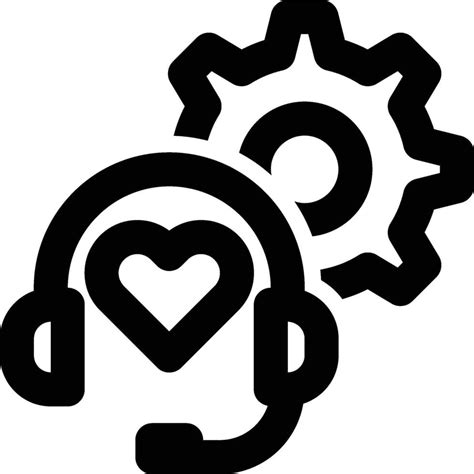 Crm Customer Relationship Management Outline Icon 59379068 Vector Art